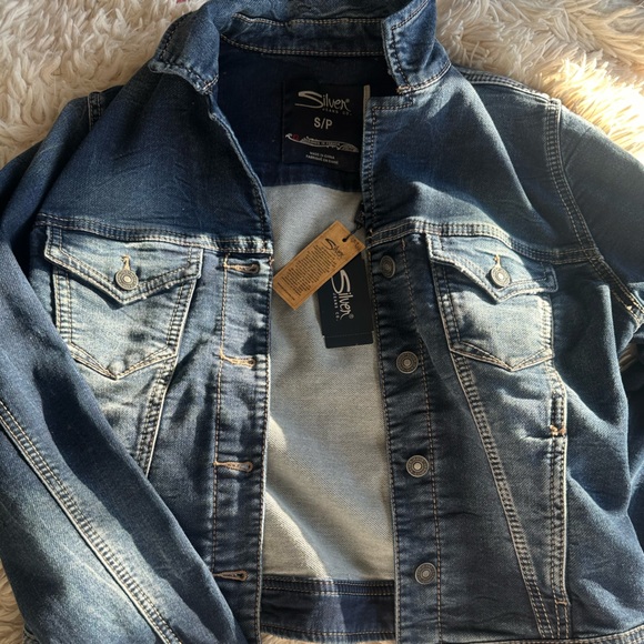 Silver Jeans | Jackets & Coats | Silver Jeans Denim Jacket | Poshmark